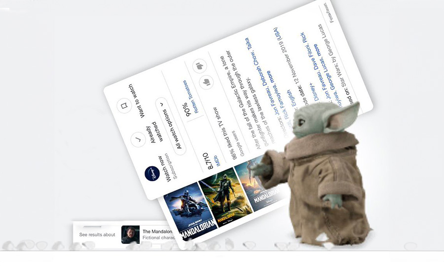 曼達洛人 Google 彩蛋 — 在 elgooG 暢玩